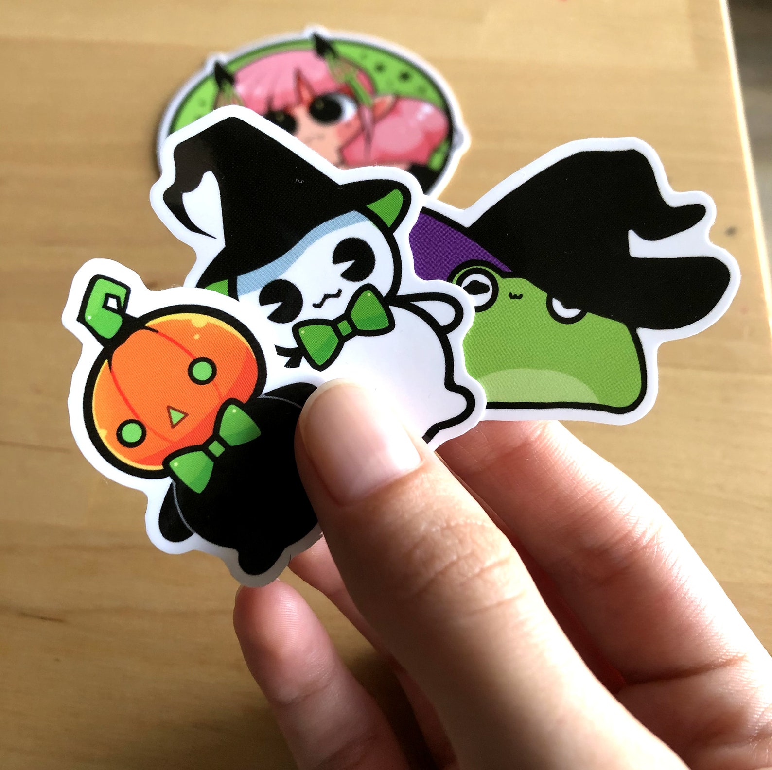 Cute Spooky Vinyl Stickers | Etsy
