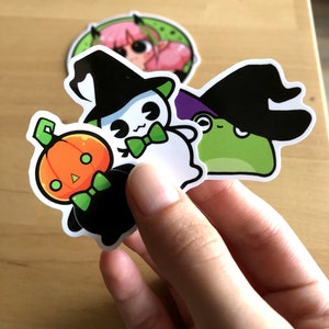 Cute Spooky Vinyl Stickers - Etsy