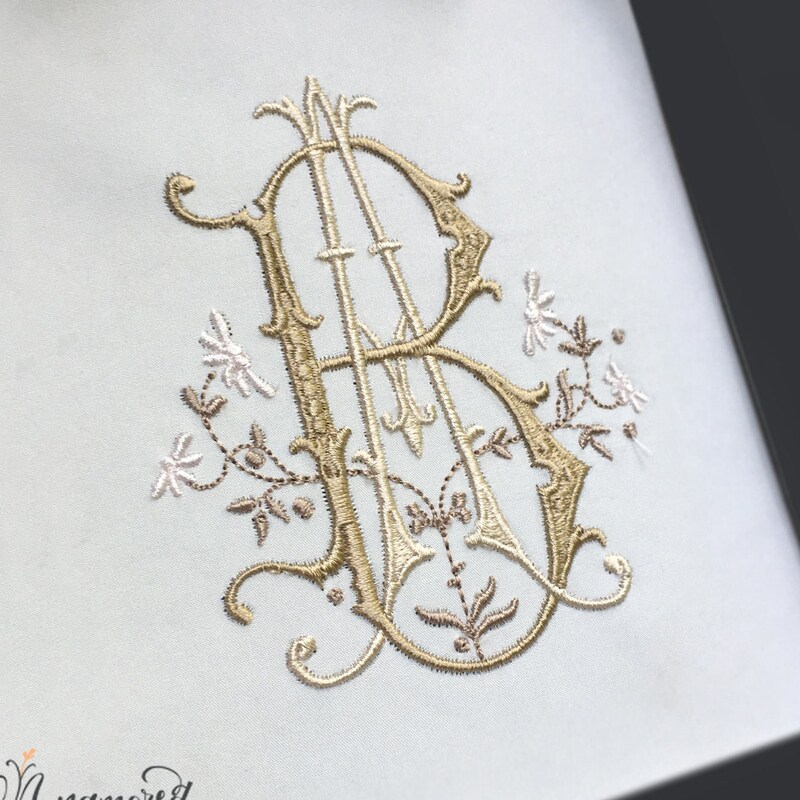 Monogram Embroidery - Etsy