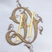 Interlocking D and H Embroidery Monogram Design for Machine Embroidery ...