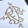Interlocking P and F Embroidery Monogram Design for Machine Embroidery ...