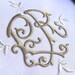 Interlocking B and B Monogram Embroidery Design / Embroidery Design ...
