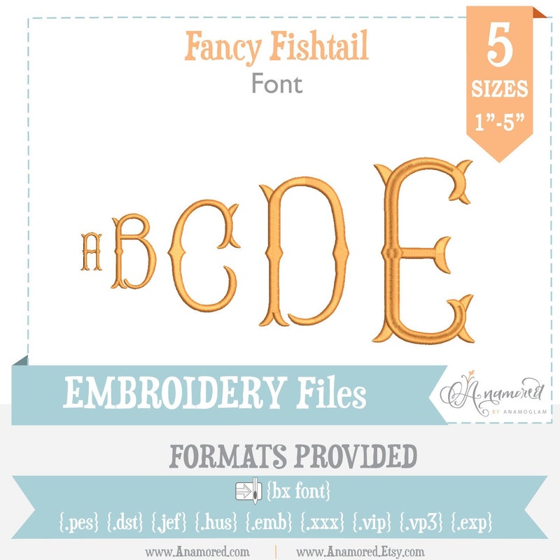 Fancy Fonts - Etsy