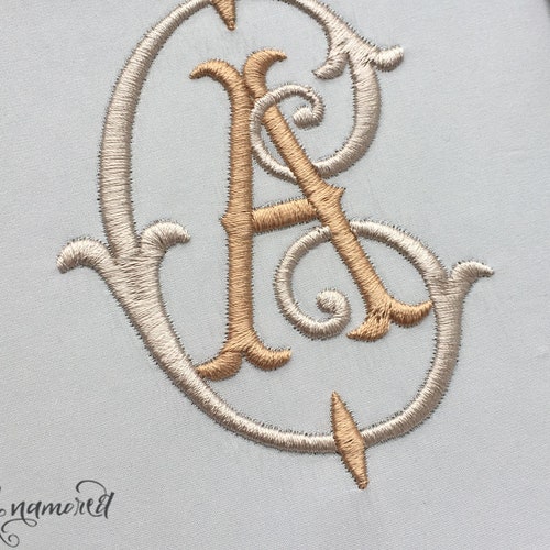 Interlocking M and A Embroidery Monogram Design for Machine - Etsy
