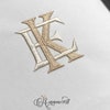 Interlocking R and K Embroidery Monogram Design for Machine Embroidery ...