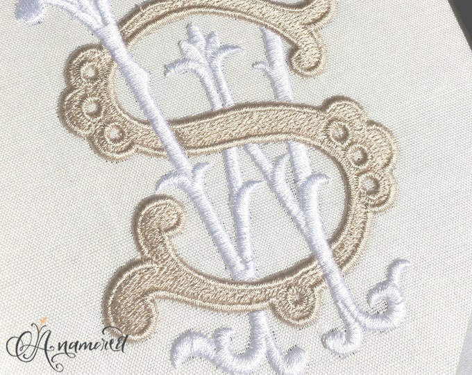 Interlocking Monogram Font DK KD Monogram Font Interlocking - Etsy