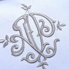 Interlocking D and W Embroidery Monogram Design for Machine Embroidery ...