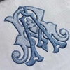 Interlocking S and M Embroidery Monogram Design for Machine Embroidery ...