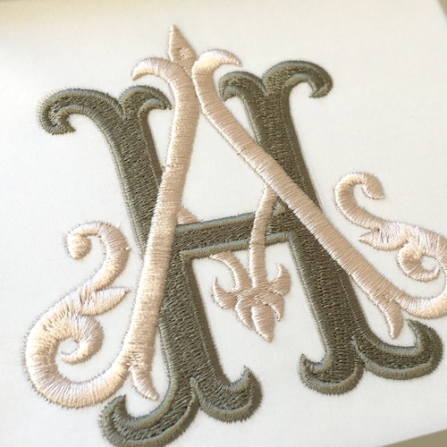 Monza Interlocking E and D Embroidery Monogram Design for - Etsy