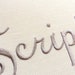 Upright Script & Monogram Embroidery Font. BX Font. 4 Sizes (1, 1.5, 2 ...