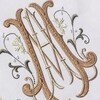 Interlocking T and P Embroidery Monogram Design for Machine Embroidery ...