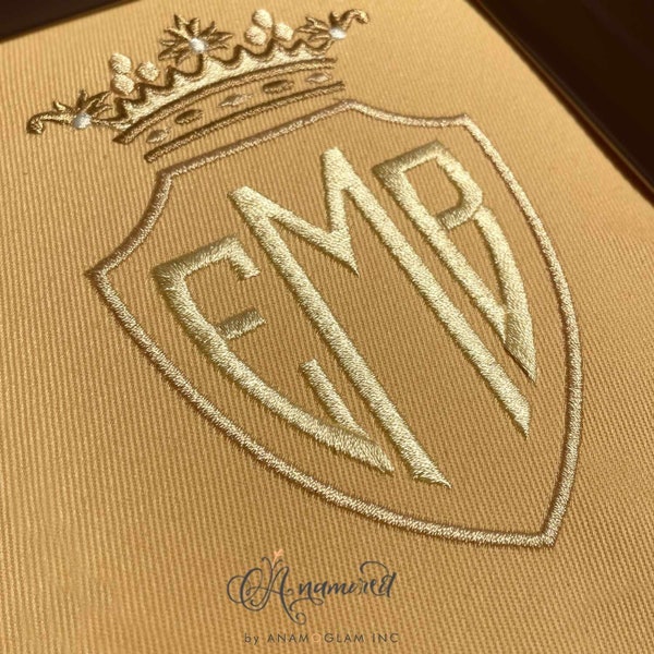 Crown Monogram - Etsy