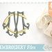 Interlocking C and M Monogram Embroidery Design / Machine - Etsy