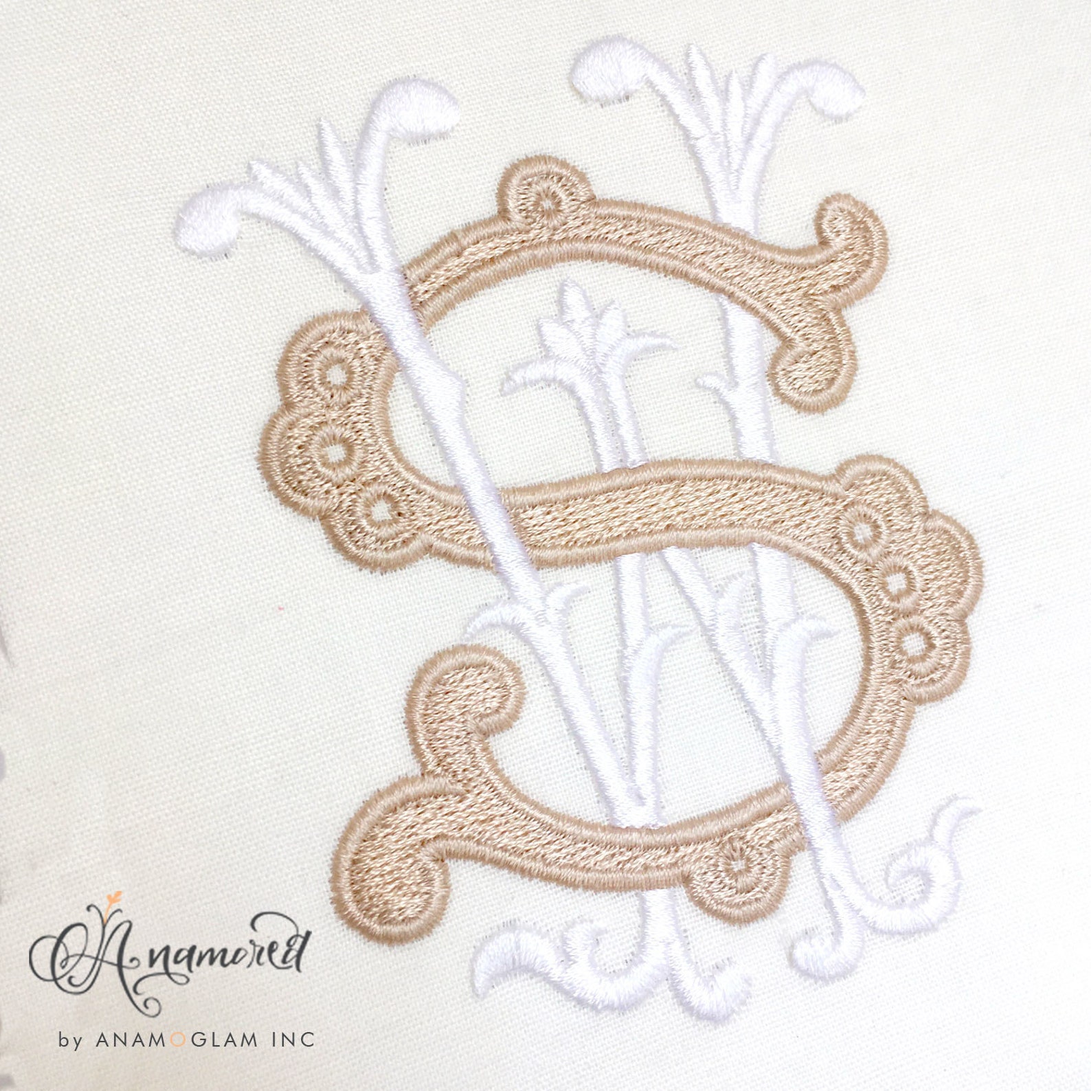 Interlocking S and W Embroidery Monogram Design for Machine - Etsy