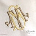 Interlocking M and S Monogram Embroidery Design / Machine Embroidery ...