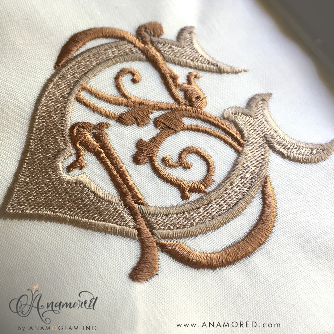 Interlocking G and S Embroidery Monogram, Instant Download for ...