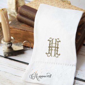 Interlocking H and H Embroidery Monogram Design for Machine Embroidery ...