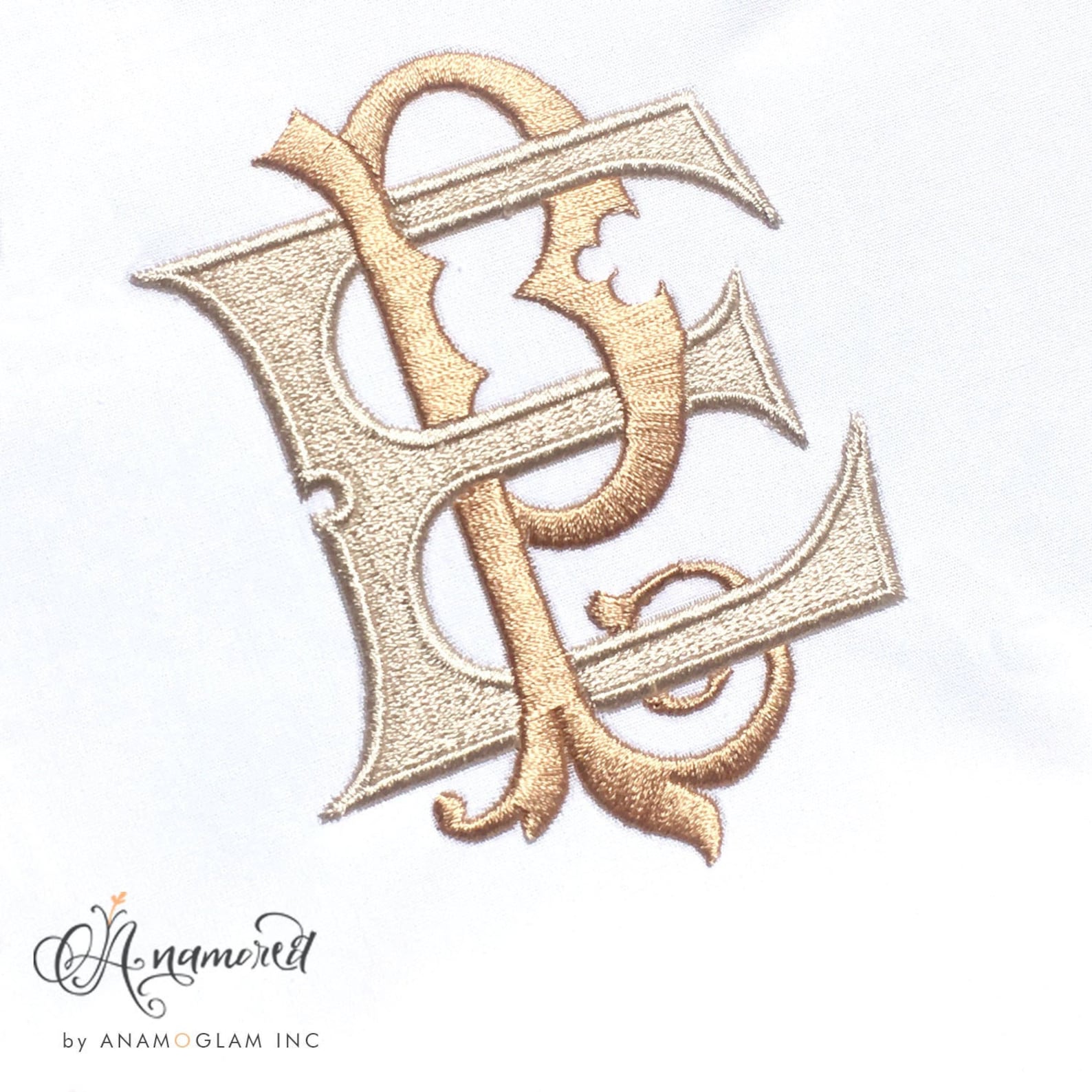 Interlocking E and P Embroidery Monogram Design for Machine - Etsy