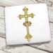 Cross With Crown of Thorns Embroidery Design for Embroidery Machine ...