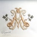 Interlocking A and K Embroidery Monogram Design for Machine Embroidery ...