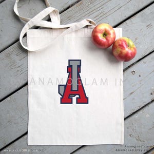 Custom Stacked and Interlocking Monogram Setup: Varsity, Athletic ...