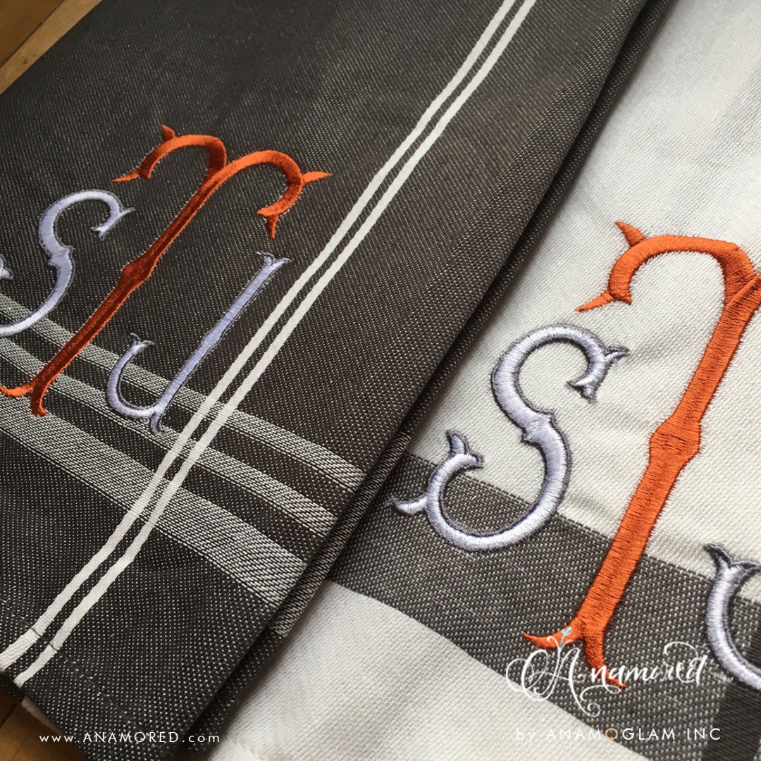2 Styles, 5 Sizes (best Deal) Fancy Fishtail Solid & Border Embroidery ...