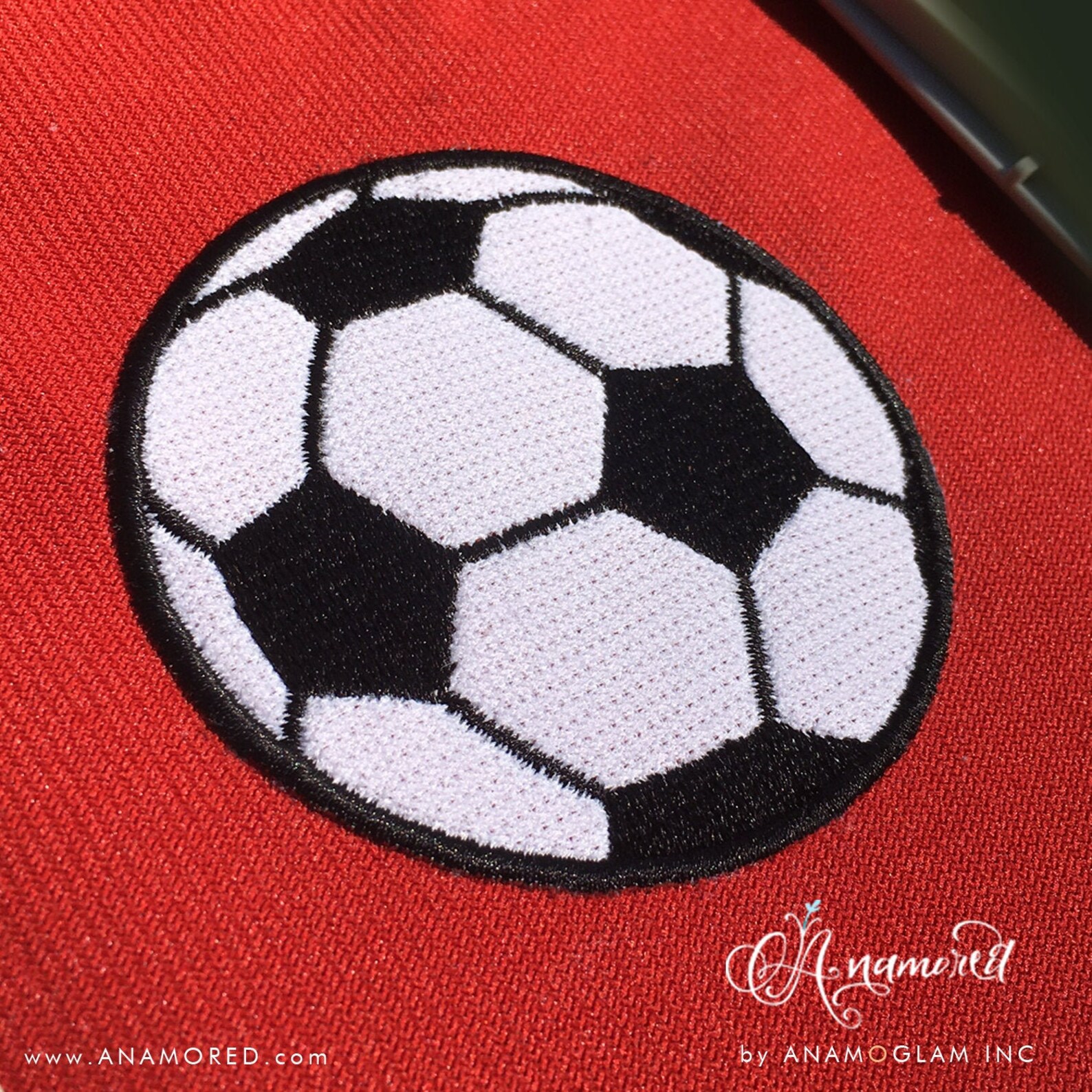 Soccer Ball Applique Embroidery Design Pattern for Embroidery Machine ...