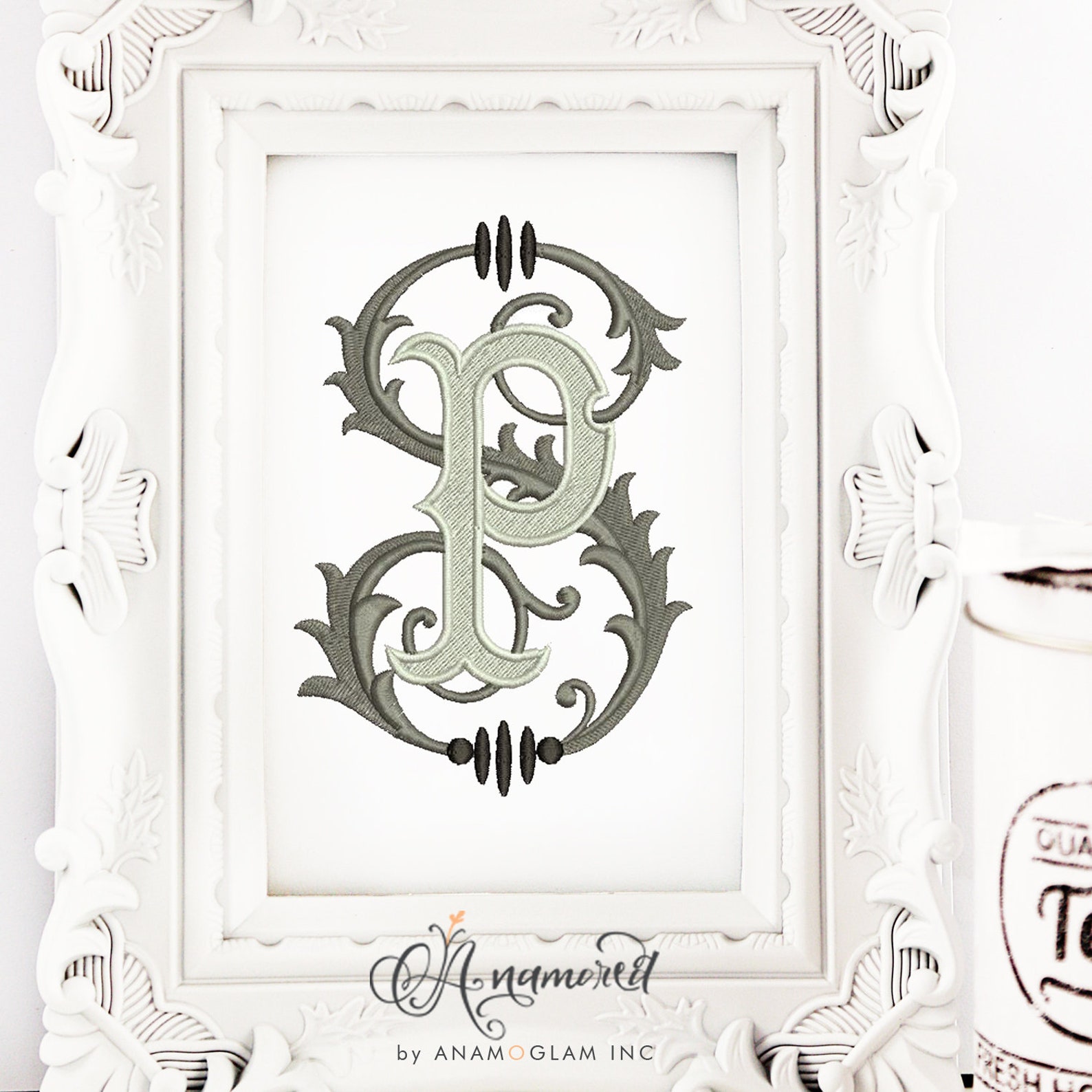 Interlocking S and P Embroidery Monogram Instant Download for - Etsy UK