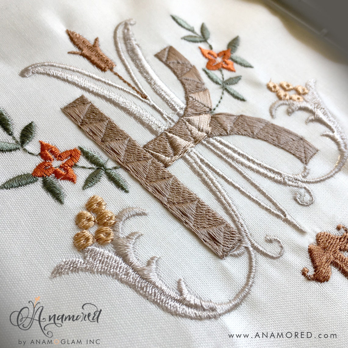 Interlocking KM or MK Embroidery Monogram Instant Download - Etsy