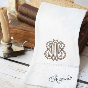 Interlocking B and B Monogram Embroidery Design / Embroidery Design ...