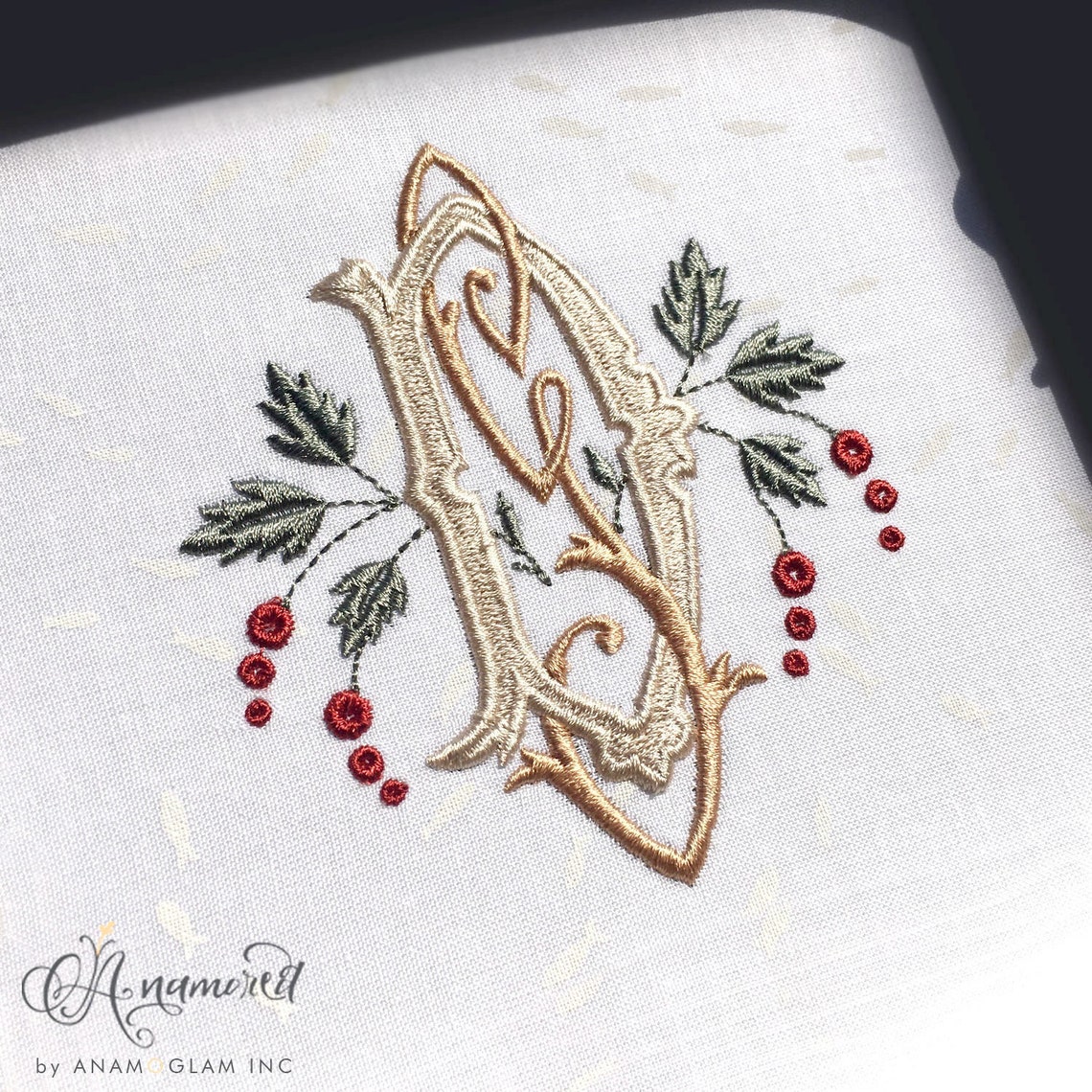 Interlocking Double D and G Embroidery Monogram Design for - Etsy