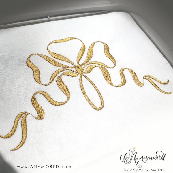 Ribbon Embroidery Design - Etsy