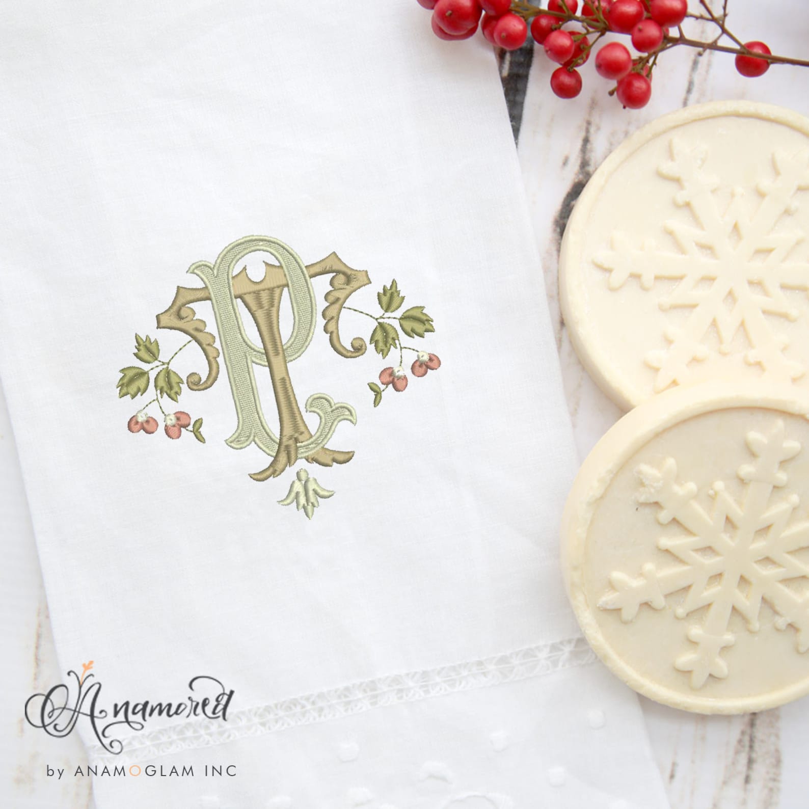 Interlocking T and P Embroidery Monogram Design for Machine Embroidery ...