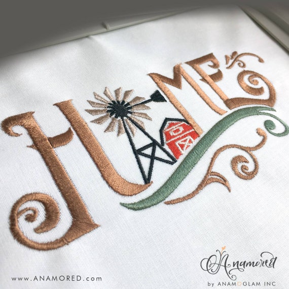 Home Embroidery Design Pattern for Embroidery Machine With - Etsy