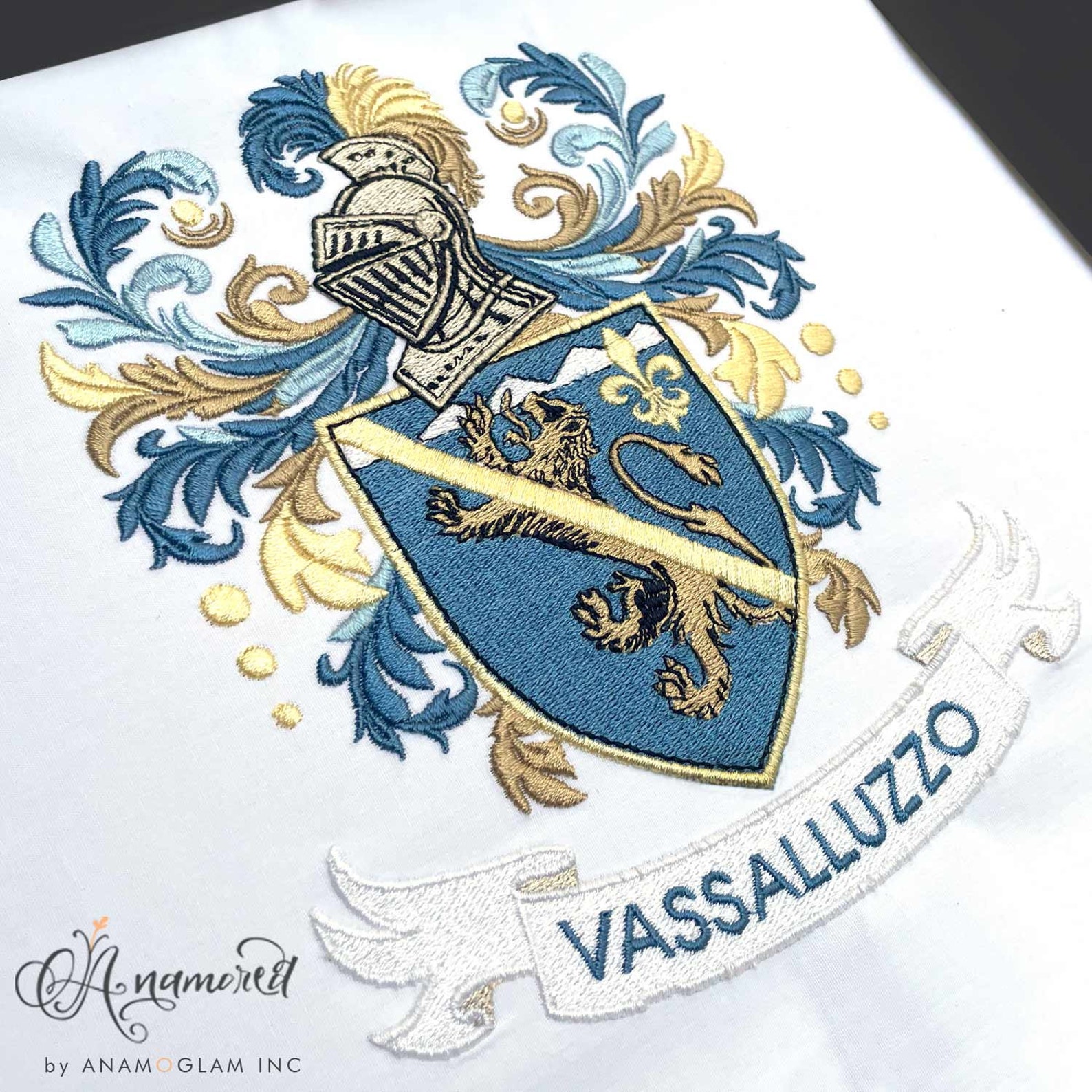 Custom Embroidery Digitizing - Emblems, Coat of Arms, Heraldic Symbols ...