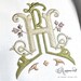 Interlocking R and H Embroidery Monogram Design for Machine Embroidery ...