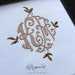Interlocking C and L Embroidery Monogram Design for Machine Embroidery ...