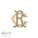 Interlocking C and R Embroidery Monogram for Embroidery Machine ...