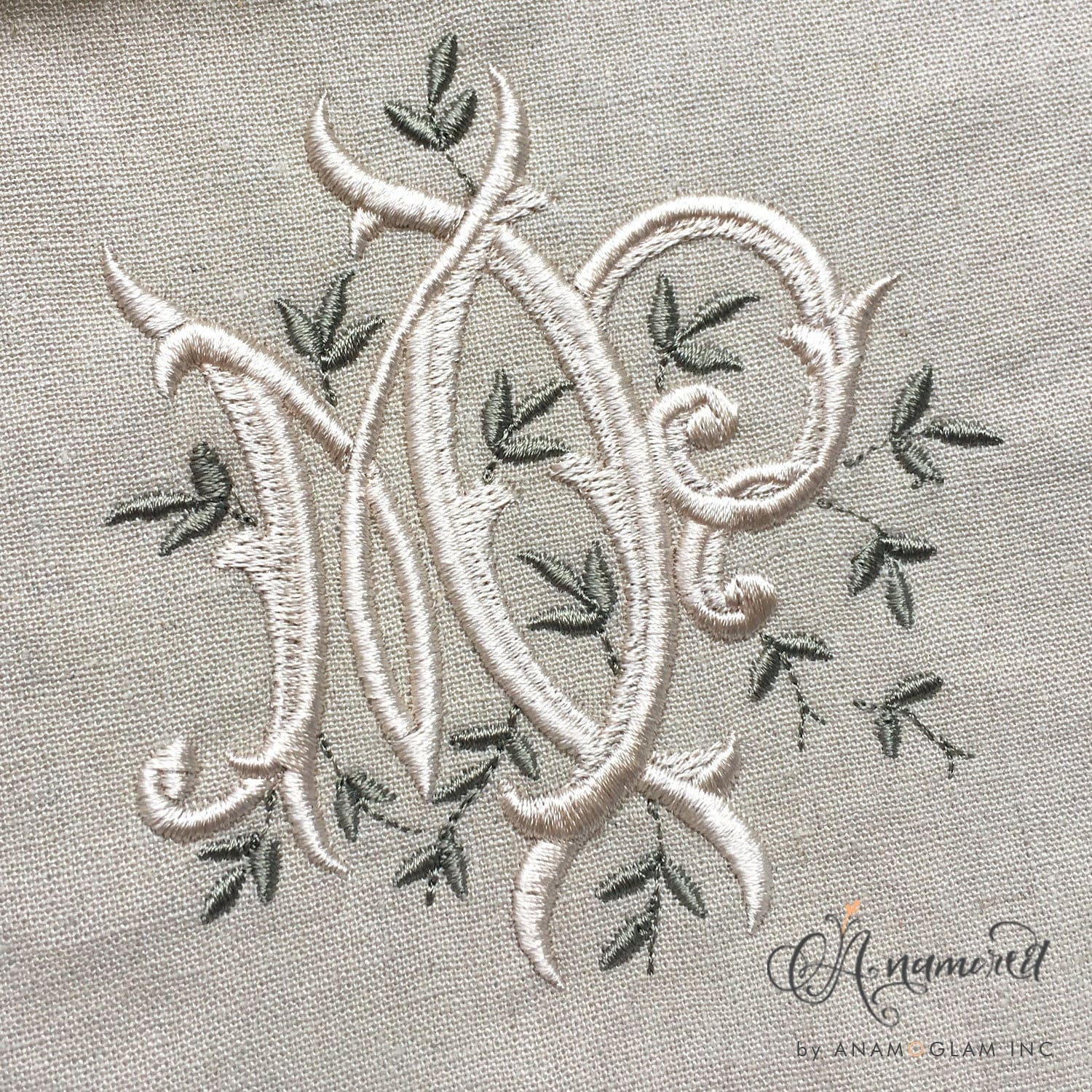 Interlocking M and P Embroidery Monogram Design for Machine - Etsy