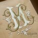 Interlocking K and M Monogram Embroidery Design for Embroidery Machine ...
