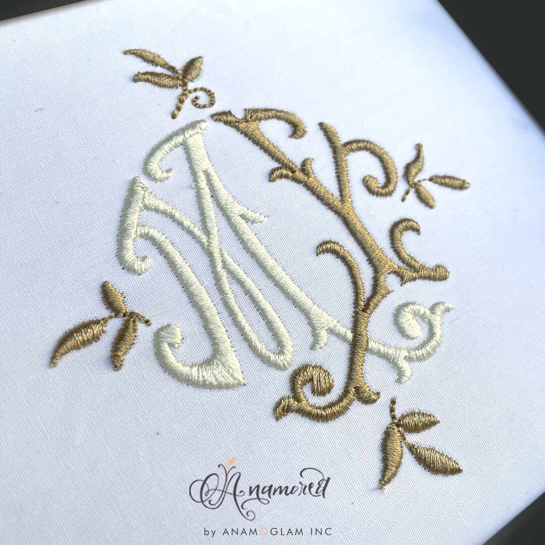 Monza Interlocking M and Y Embroidery Monogram Design for Machine ...