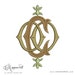 Interlocking O and C Monogram. Embroidery Design for Embroidery ...