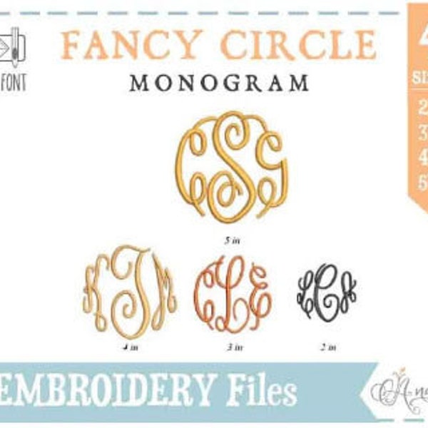 Circle Font - Etsy