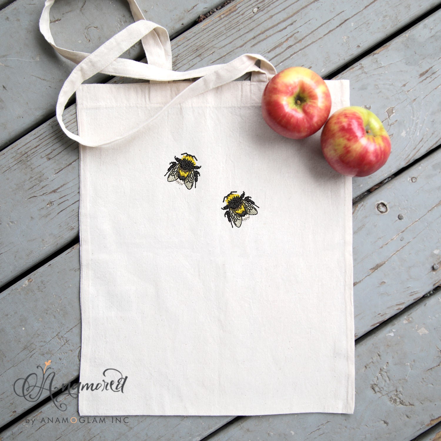 Mini Fuzzy Bumble Bee Embroidery Design Pattern, Wings Closed, Instant ...