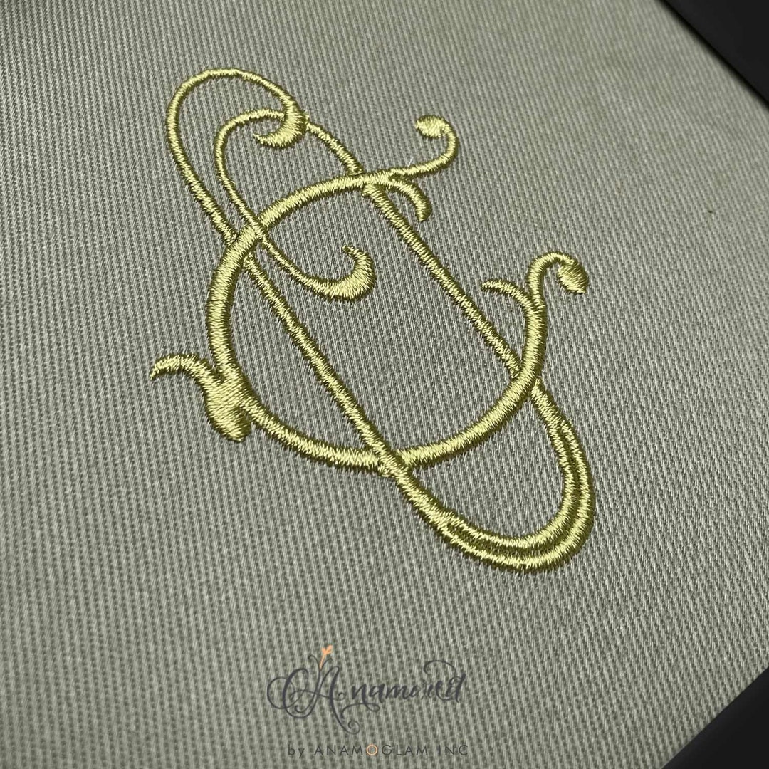 Interlocking O and C Monogram. Embroidery Design for Embroidery ...