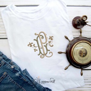 Interlocking G and P Monogram Embroidery Design / Machine Embroidery ...