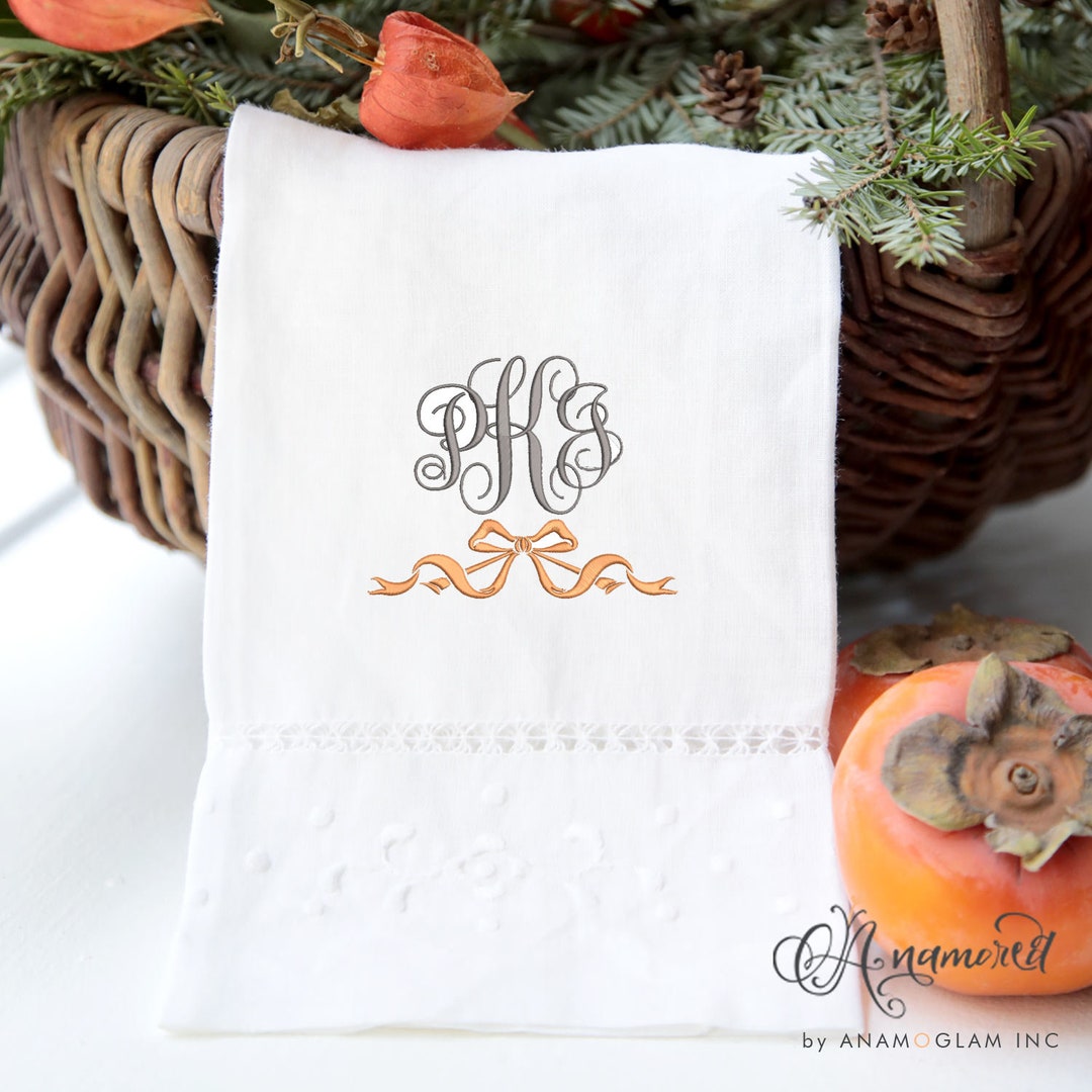 Bow/ Ribbon Embroidery Design for Embroidery Machine Instant Download ...