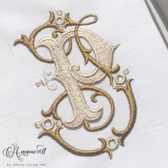 Interlocking J and P Embroidery Monogram Design for Machine - Etsy