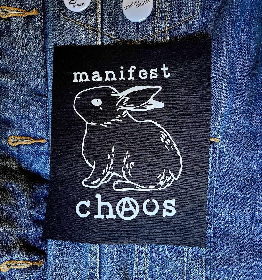 Manifest Chaos Cloth Patch - Etsy