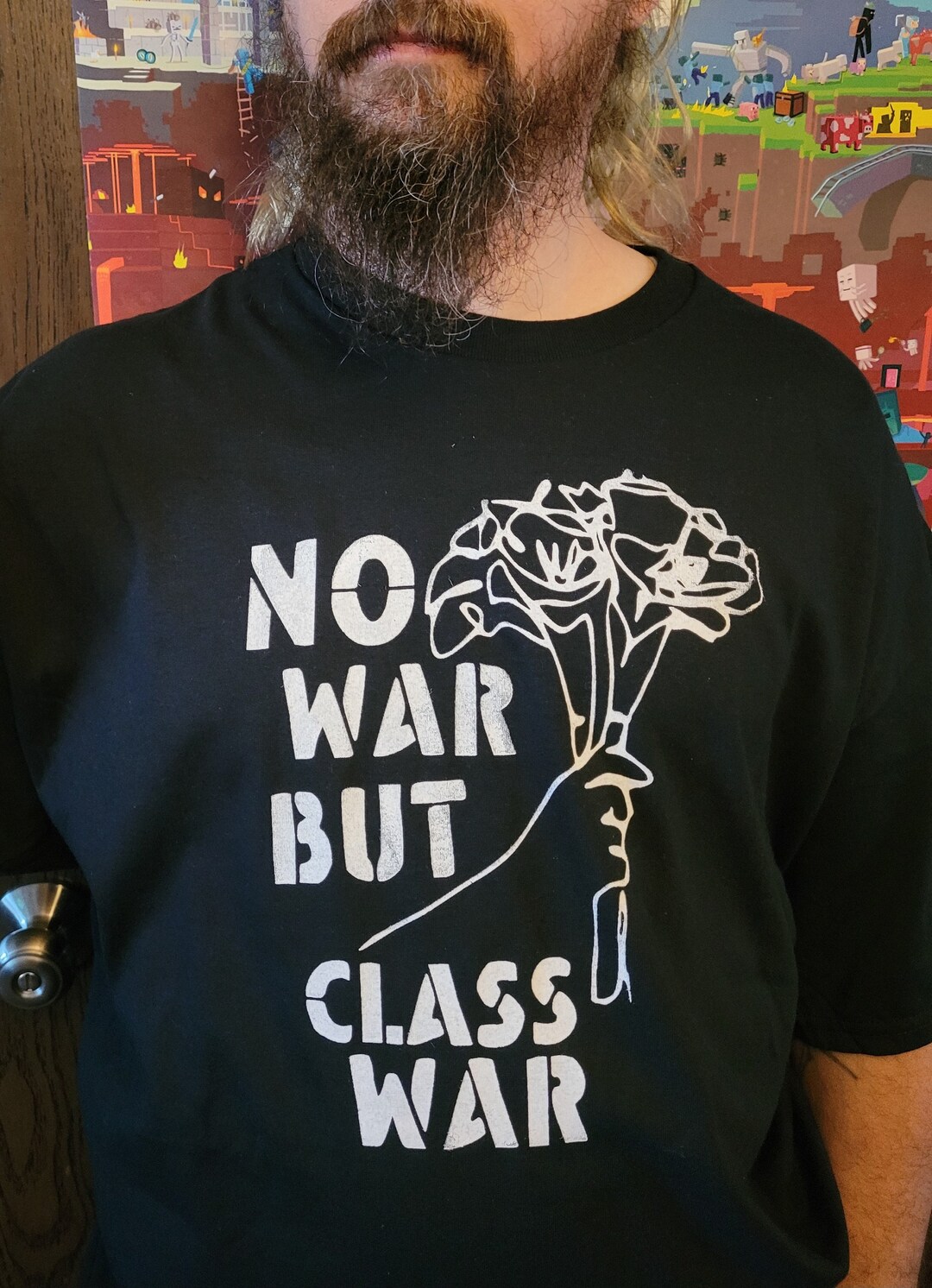No War but Class War Unisex Adult T-shirt Made to Order - Etsy